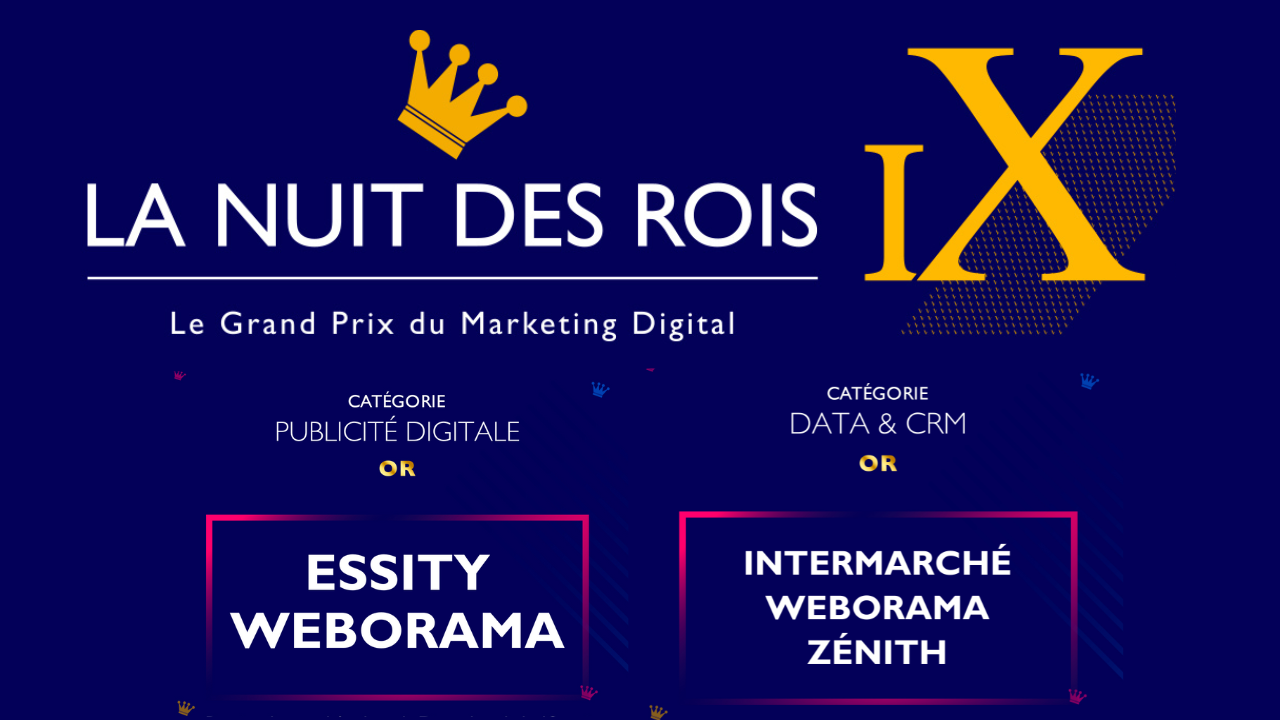 Weborama Récompensé Pour Ses Dispositifs De Marketing Digital Lors De